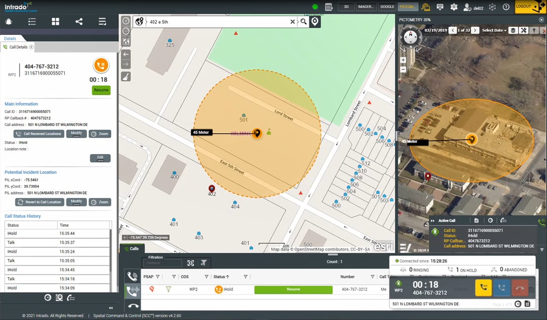 Spatial Command & Control | Intrado Life & Safety